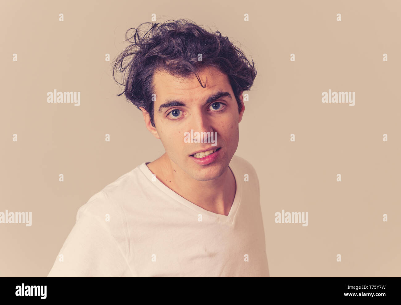 Silly happy fun face hi-res stock photography and images - Alamy