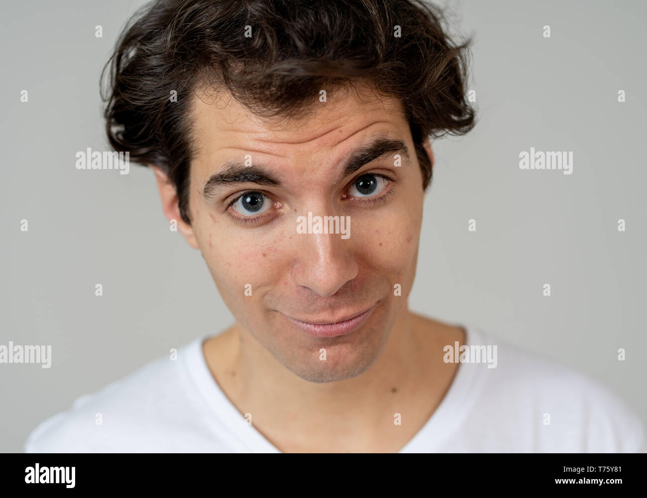 Hilarious expression hi-res stock photography and images - Alamy