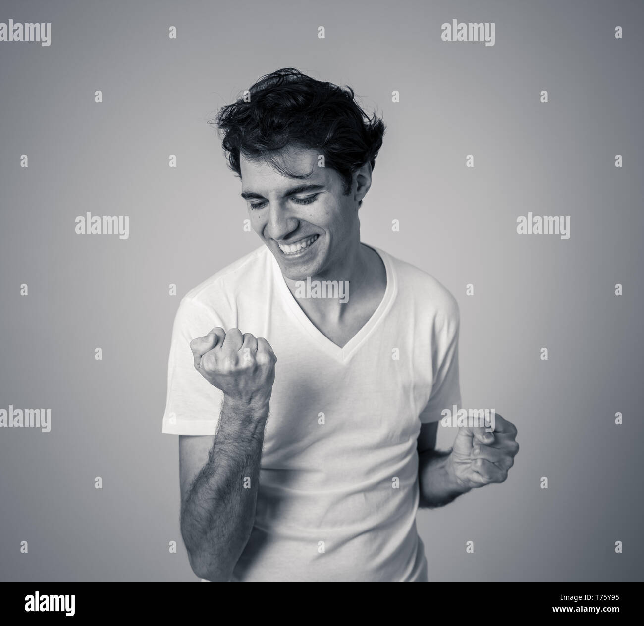 Success surprised hi-res stock photography and images - Alamy