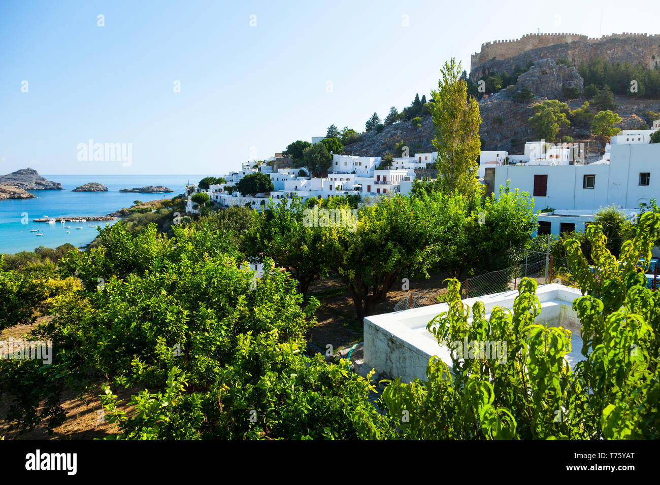 Isla de rhodes grecia hi-res stock photography and images - Alamy