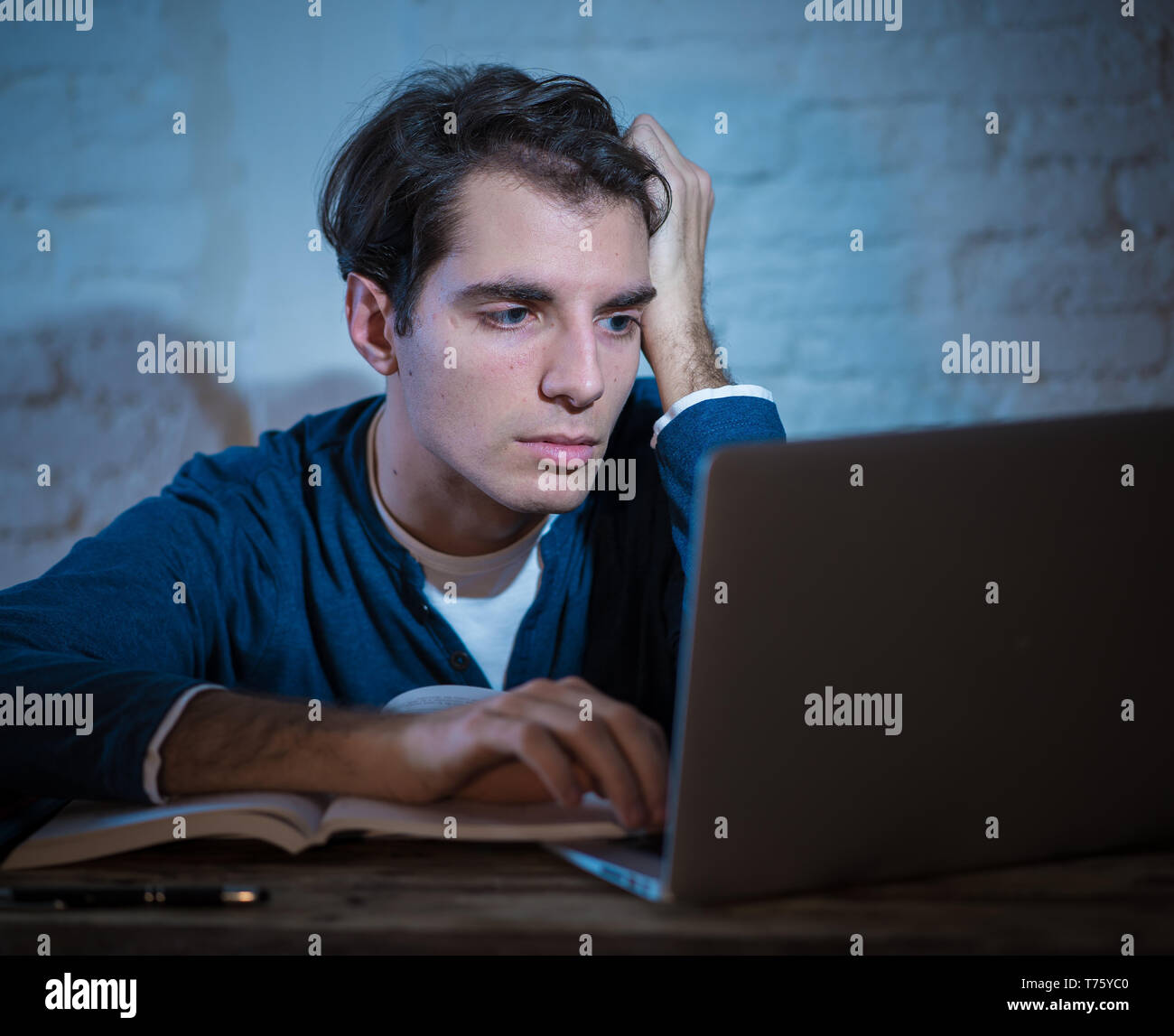 Exhausted student hi-res stock photography and images - Alamy