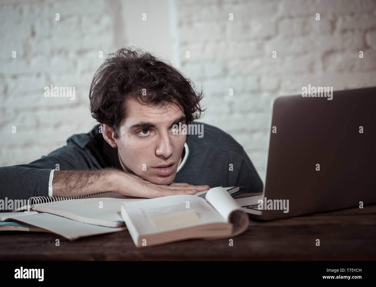 Student essay computer hi-res stock photography and images - Alamy