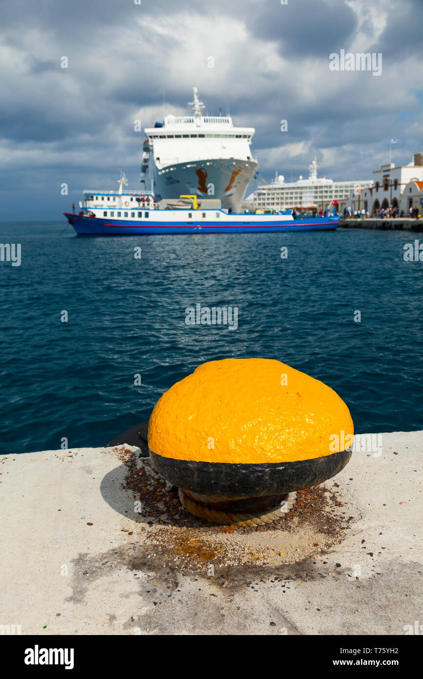 Ciudad de Rodas, Isla de Rodas, Dodecaneso, Grecia Stock Photo - Alamy