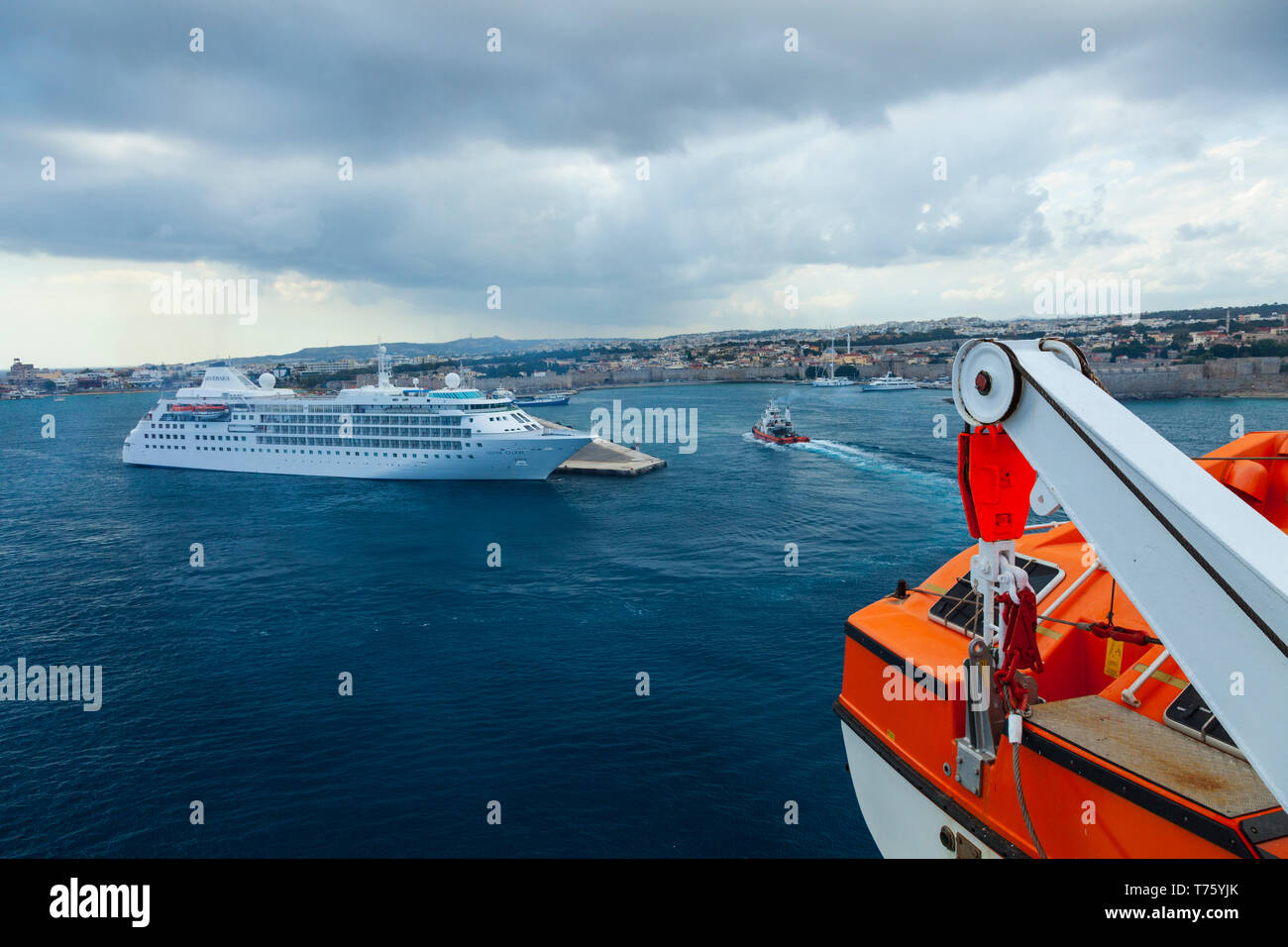 Ciudad de Rodas, Isla de Rodas, Dodecaneso, Grecia Stock Photo - Alamy