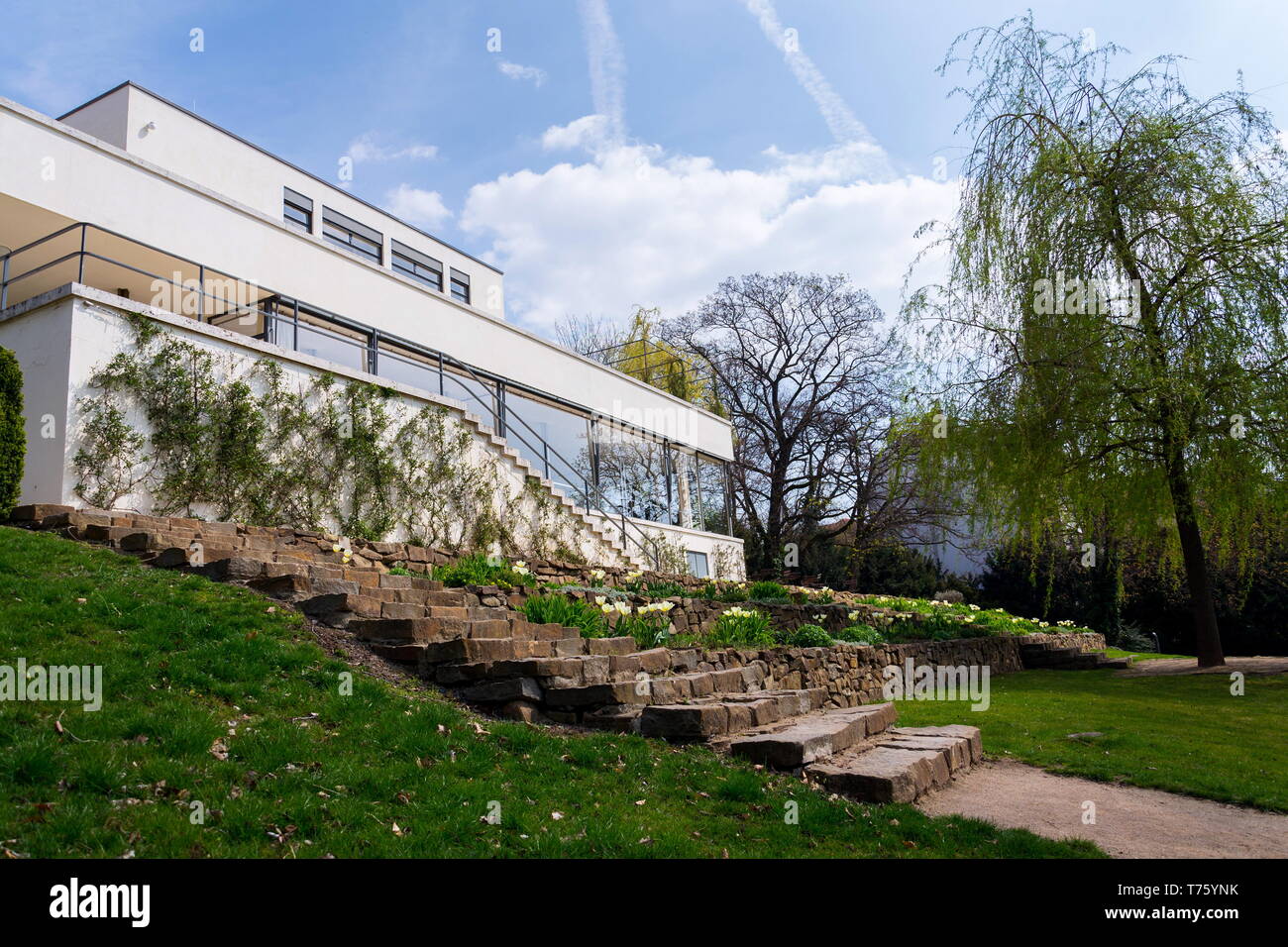 BRNO, CZECH REPUBLIC - APRIL 8 2019: Villa Tugendhat by architect ...
