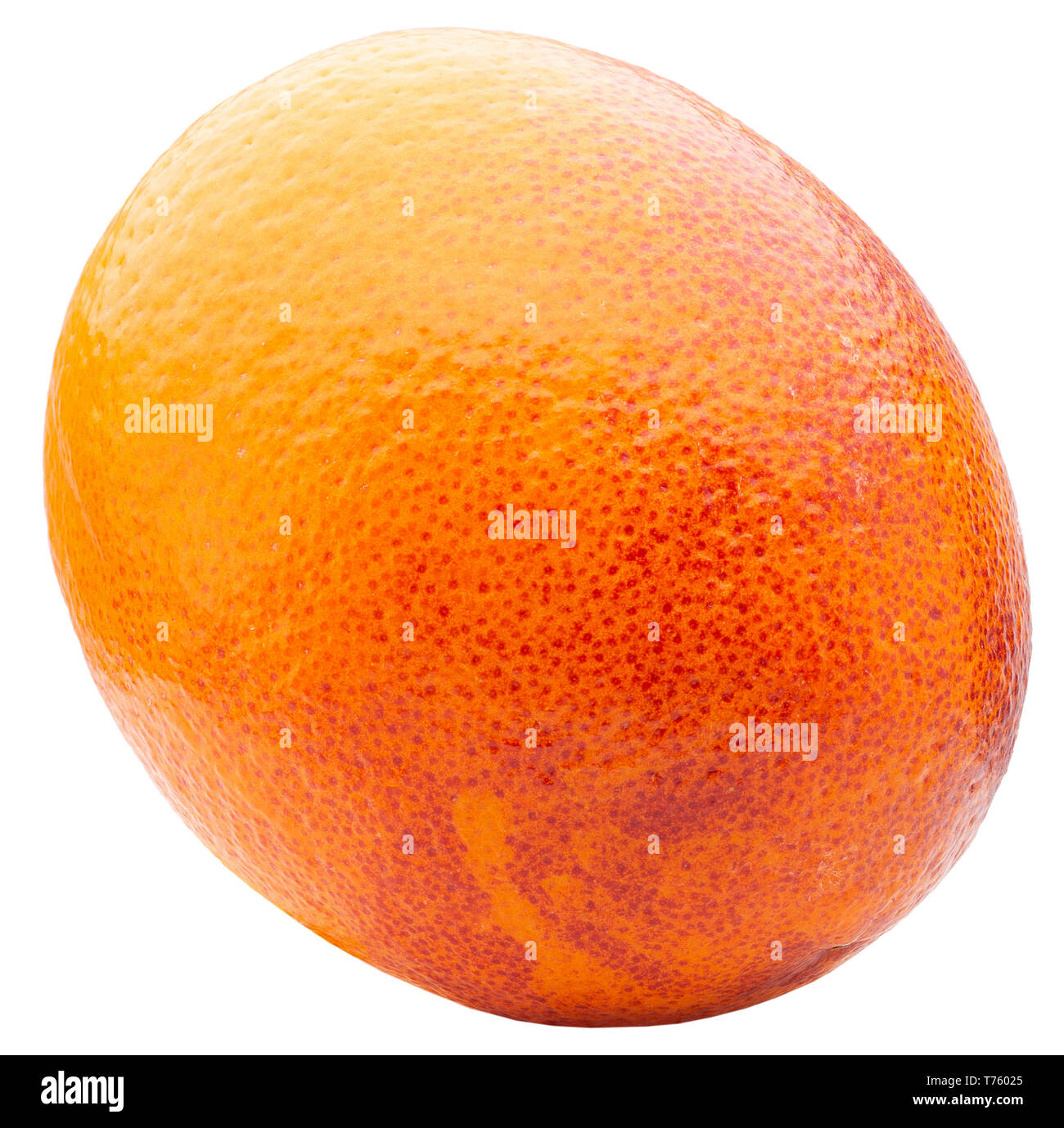 sicilian orange isolated on a white background Stock Photo - Alamy