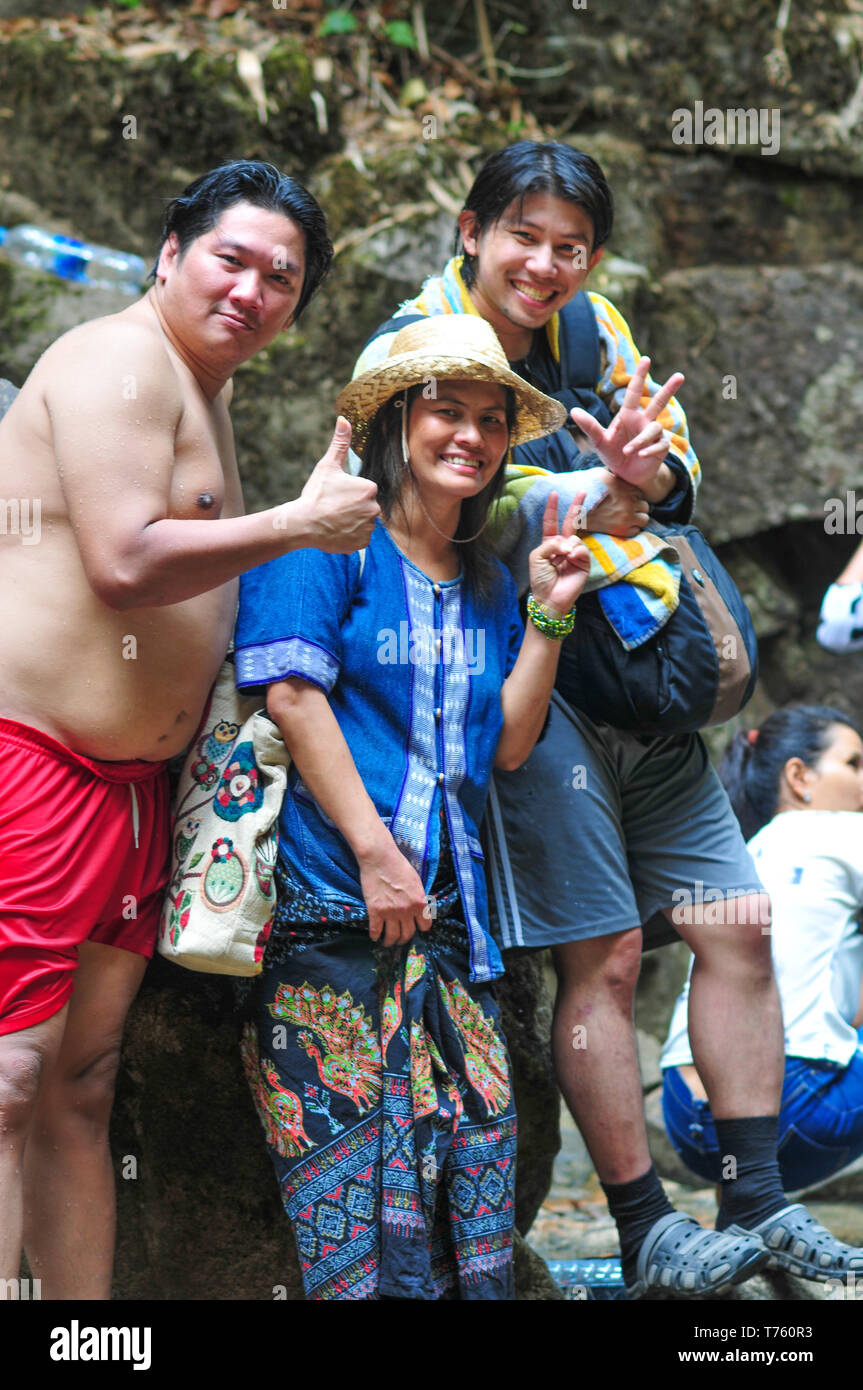 Namtok Phlio National Park Waterfall Thailand Stock Photo - Alamy