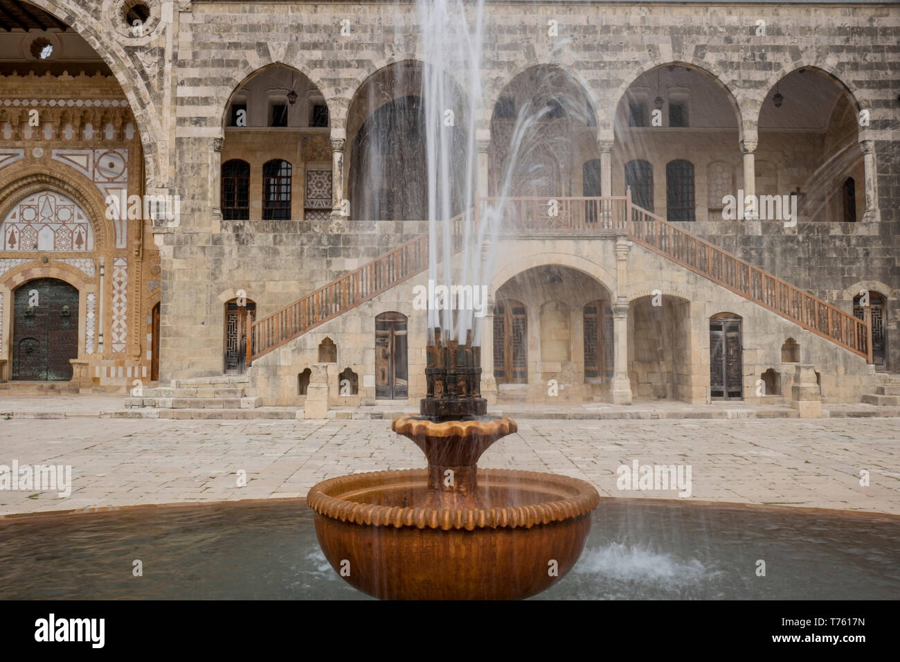 Beiteddine Palace Complex, Lebanon Stock Photo - Alamy