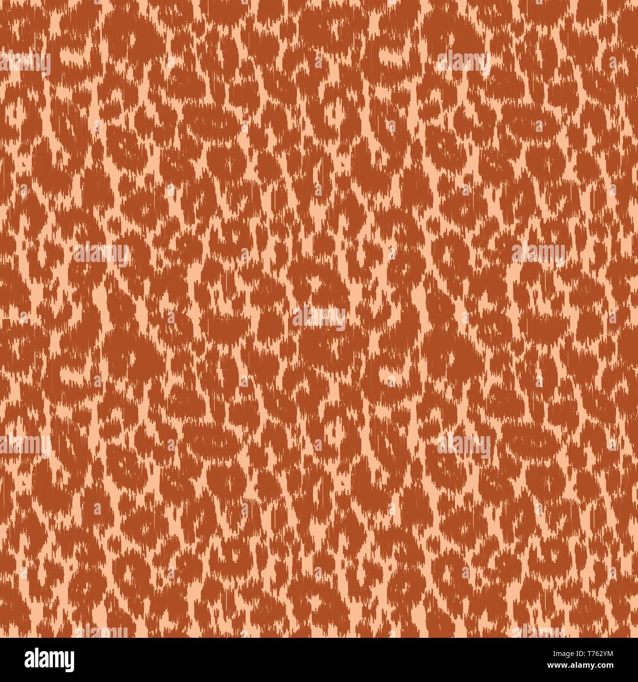 Seamless leopard wild nature pattern. Animal print Stock Vector Image ...