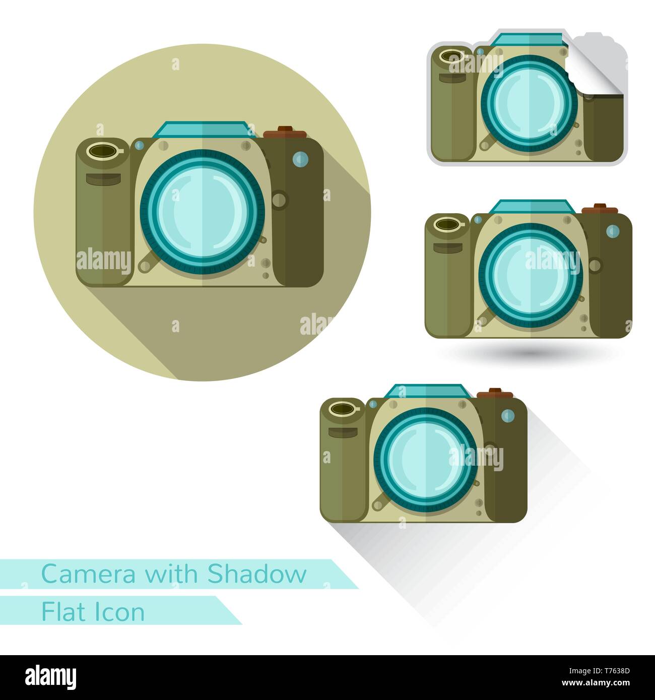 Object shadow photograph Stock Vector Images - Alamy