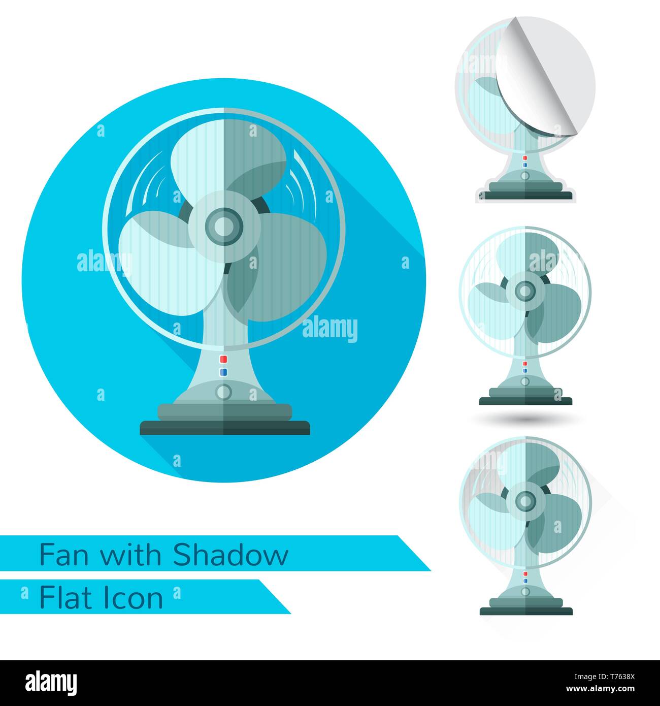 Shadow of fan Cut Out Stock Images & Pictures - Alamy