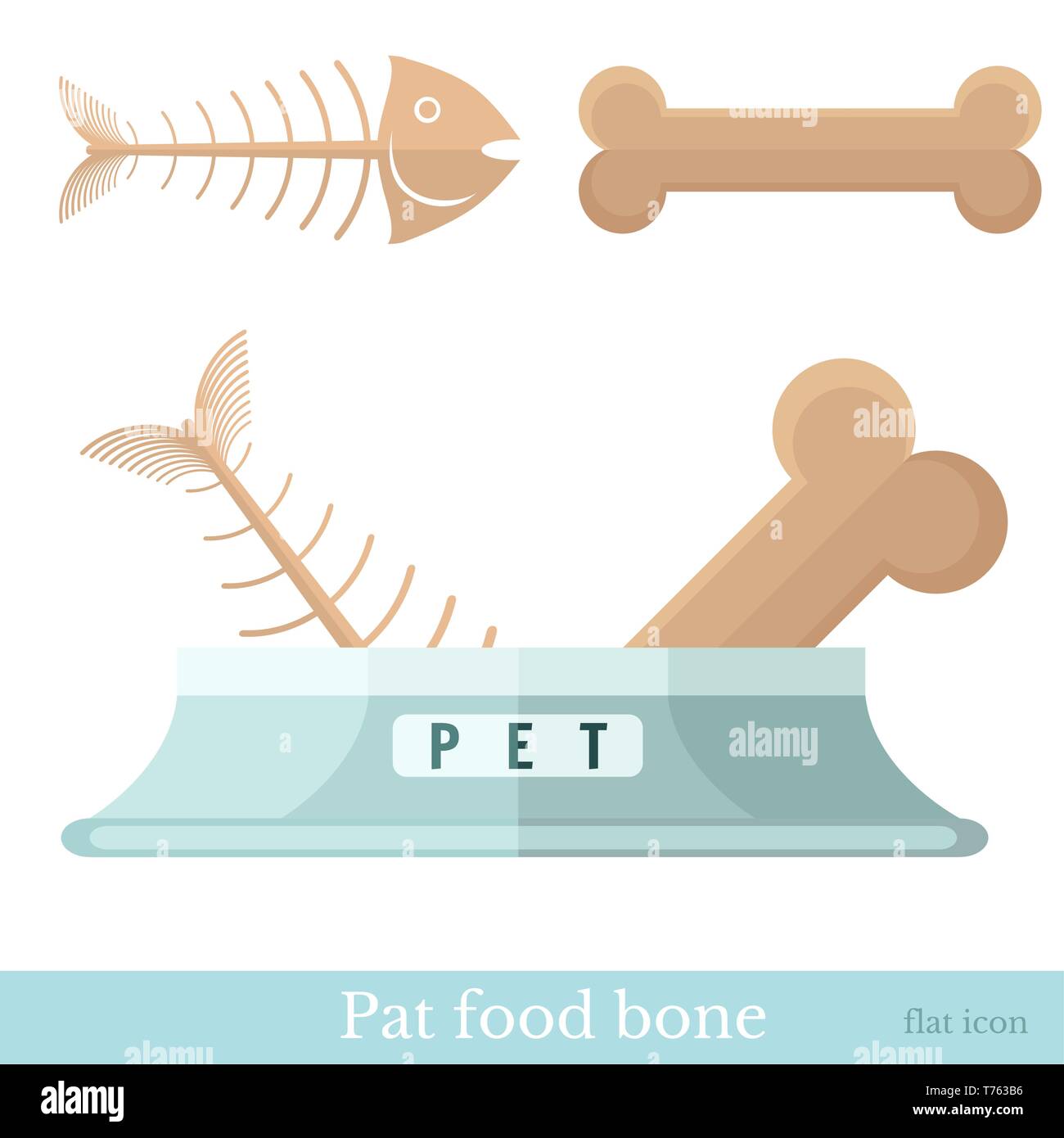 Bone cat Stock Vector Images - Alamy