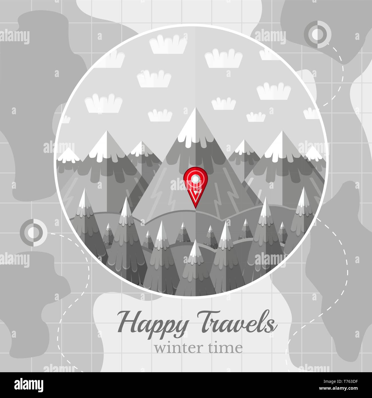 Black forest hills Stock Vector Images - Alamy