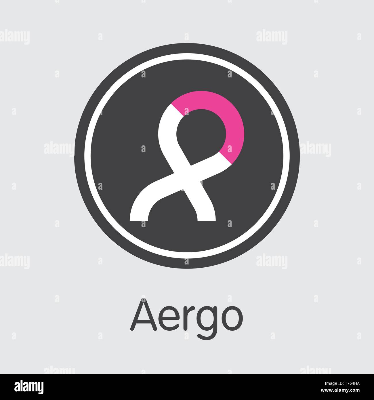 AERGO - Aergo. The Market Logo of Money or Market Emblem Stock Vector ...