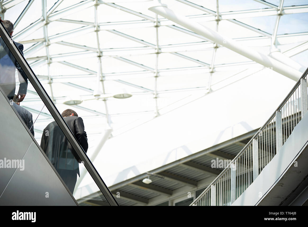 Beautiful wave shaped glass structure at Expo hall in Milan, Italy ...