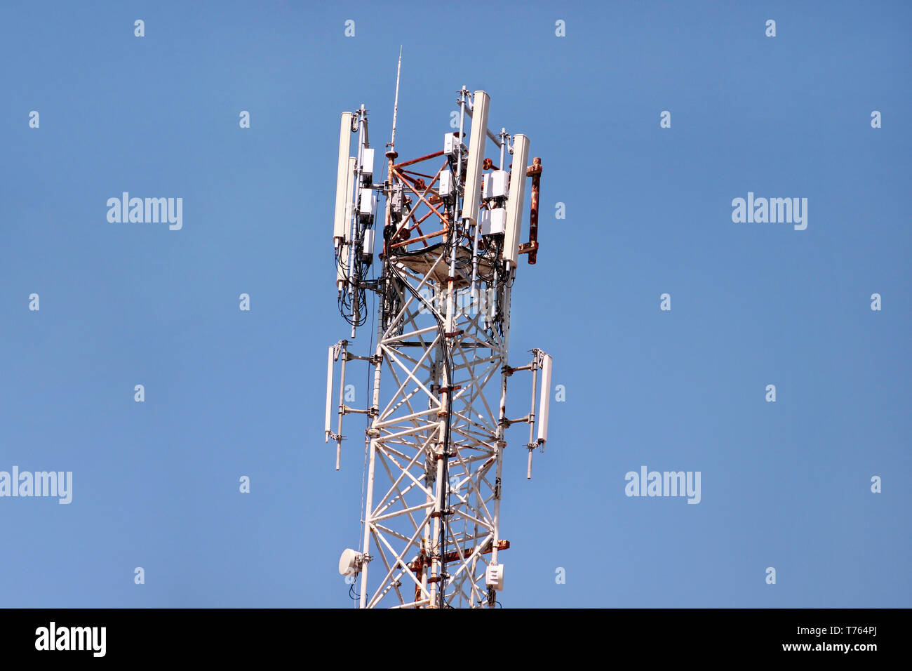 Telecommunication network repeaters, base transceiver station. Tower ...