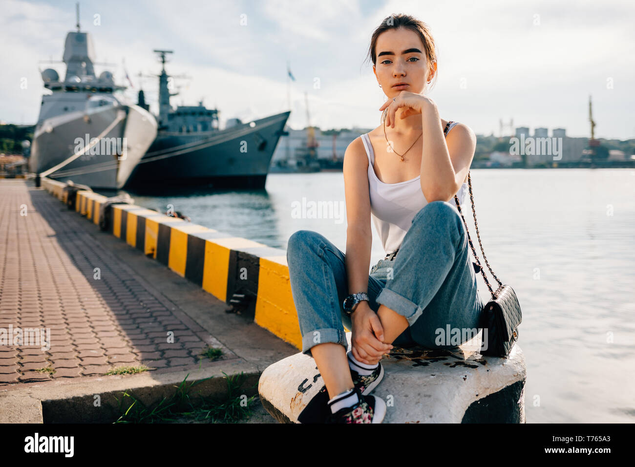 Length of docks hi-res stock photography and images - Alamy