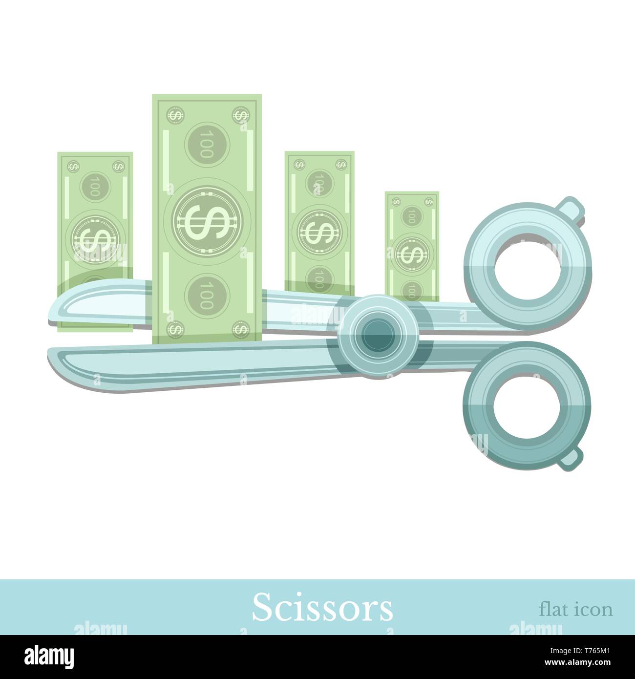 Bank note cut out Stock Vector Images - Alamy