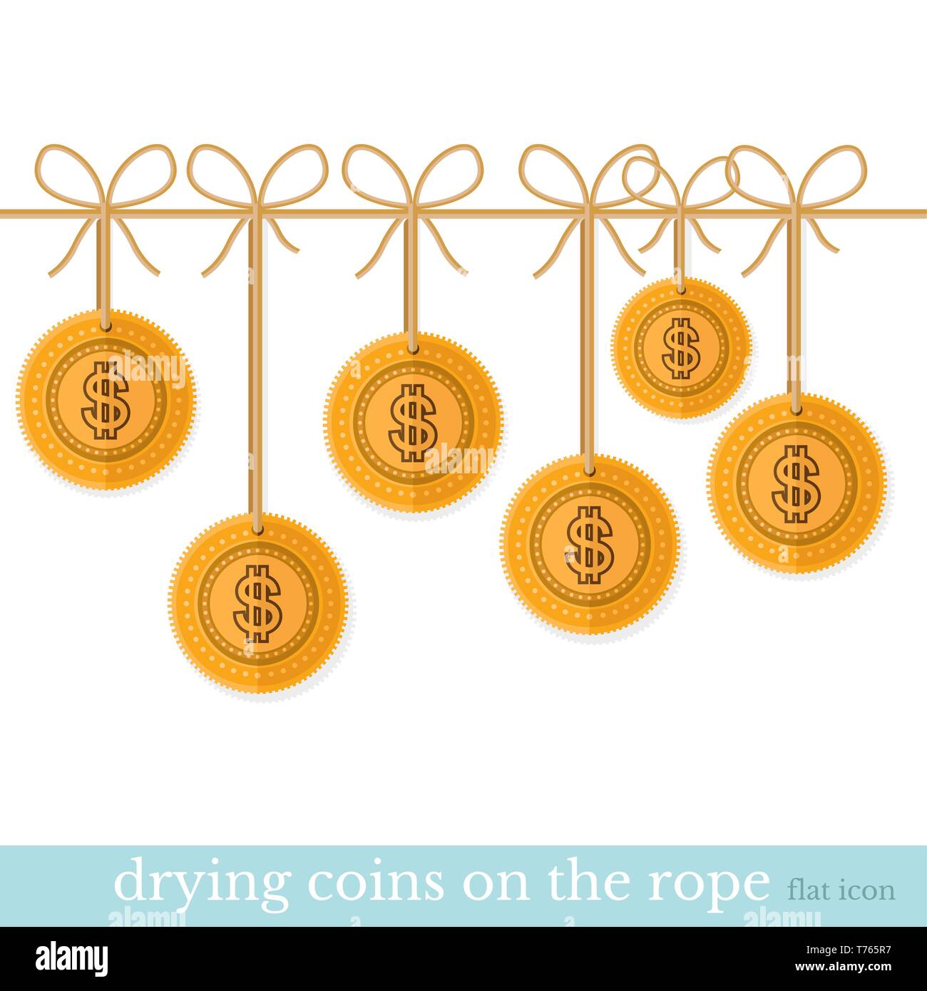 Gold cord Stock Vector Images - Alamy