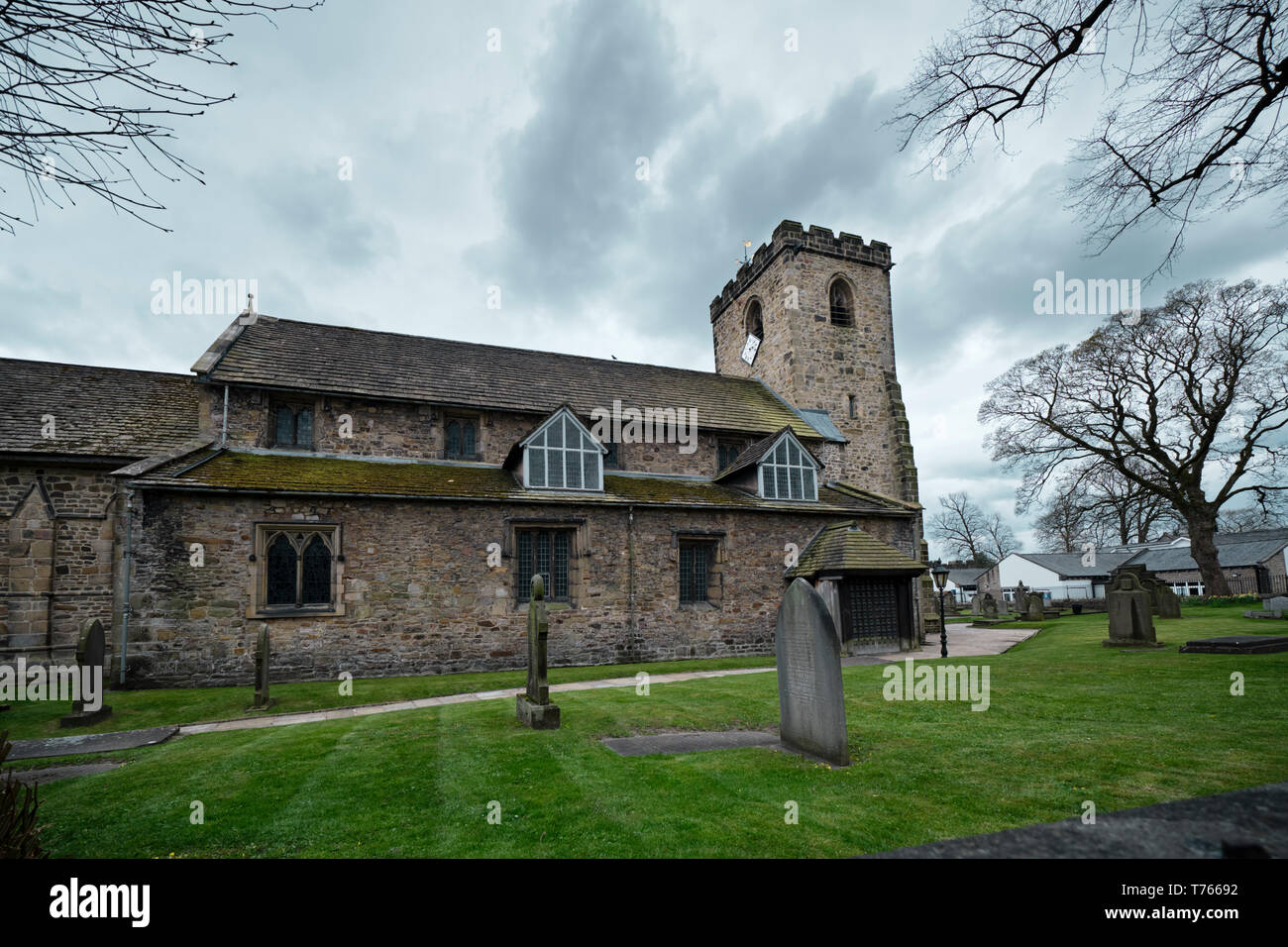 Medieval English Parish Church Stock Photo - Alamy