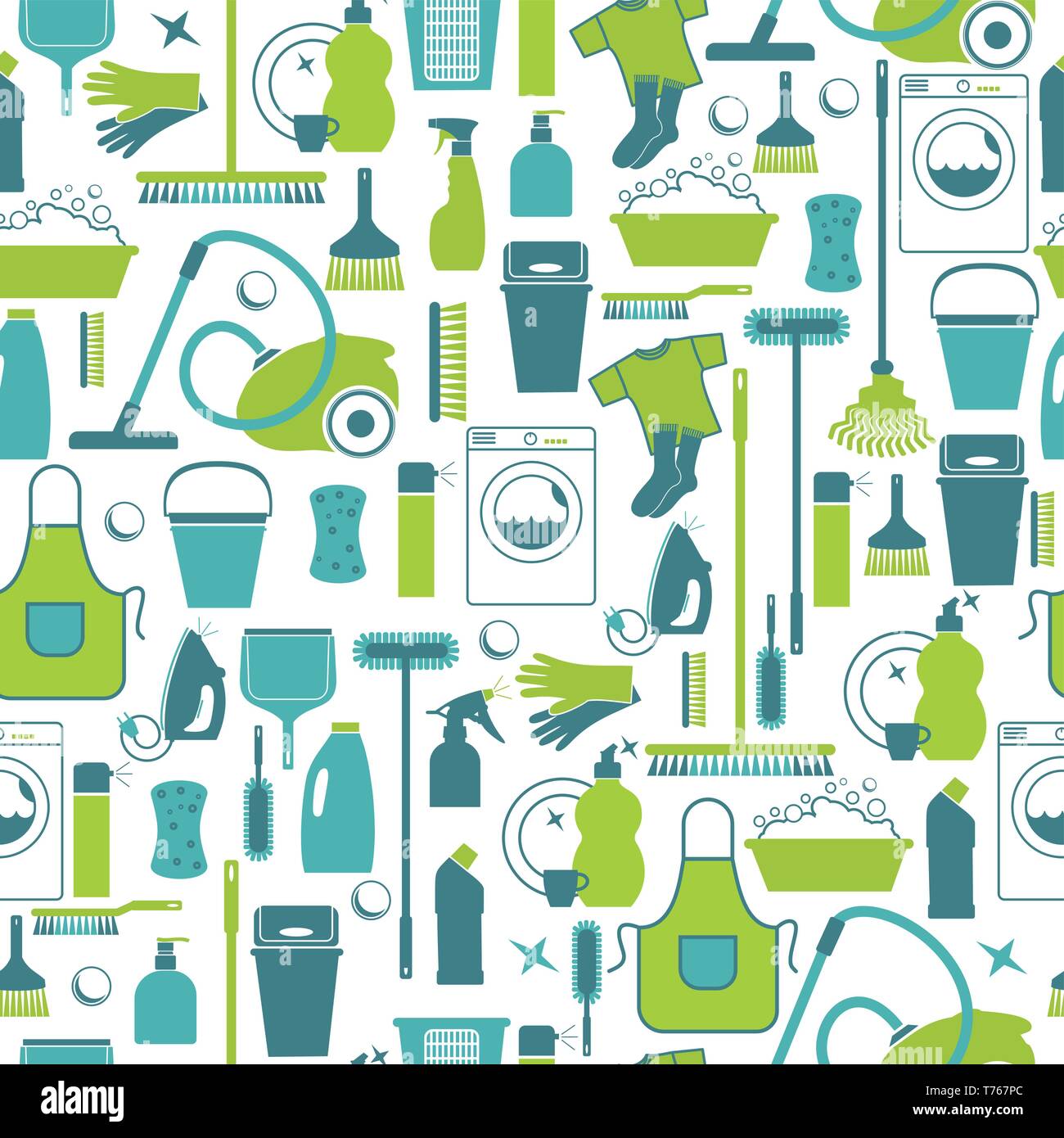 Seamless washing machine pattern hi-res stock photography and images ...
