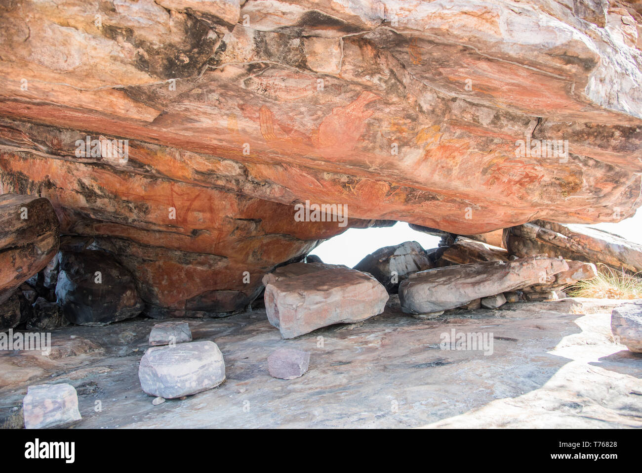 Australia aboriginal cave art in kakadu national park hi-res stock photography and images - Alamy