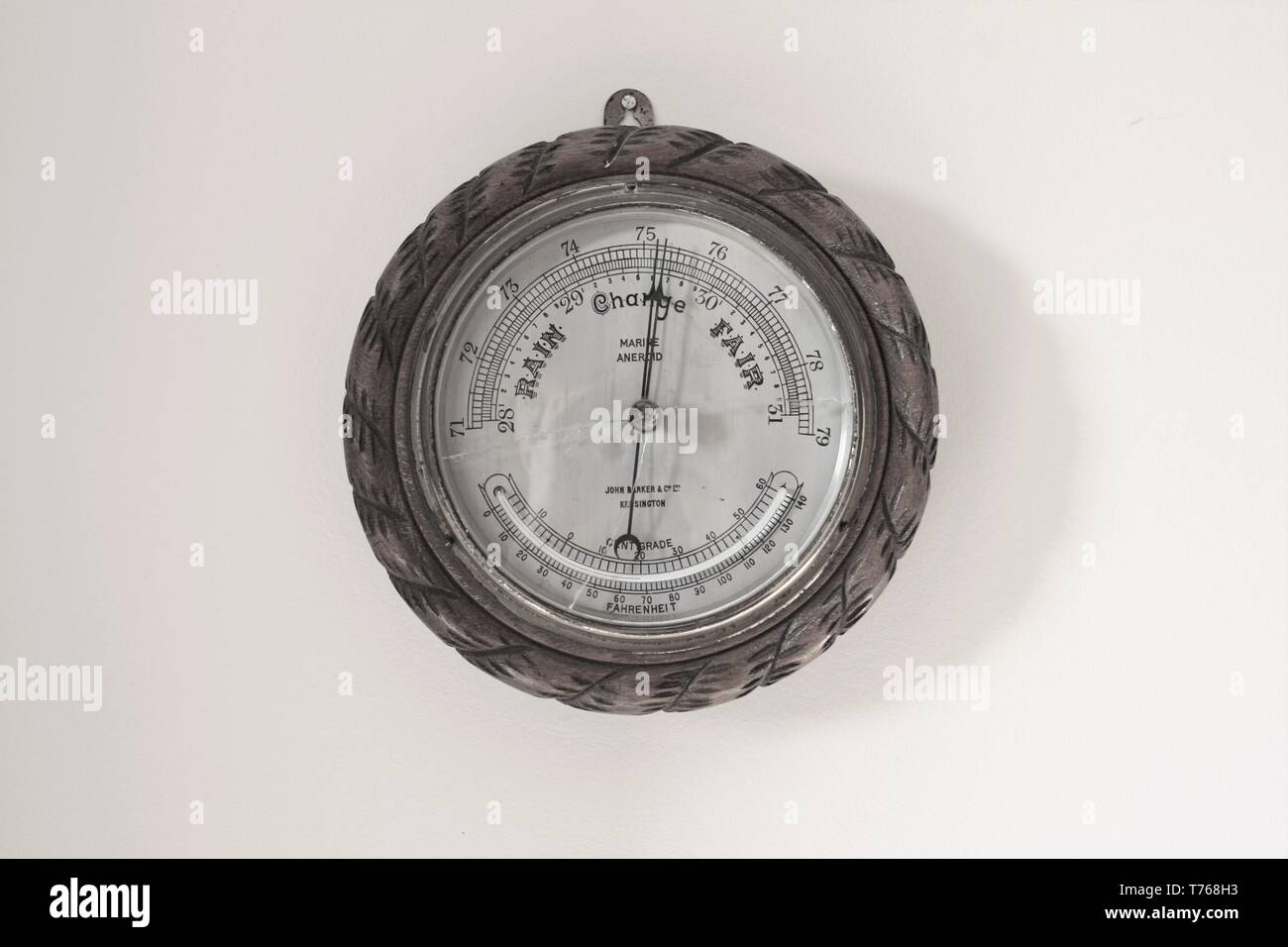 Weather house barometer hi-res stock photography and images - Alamy