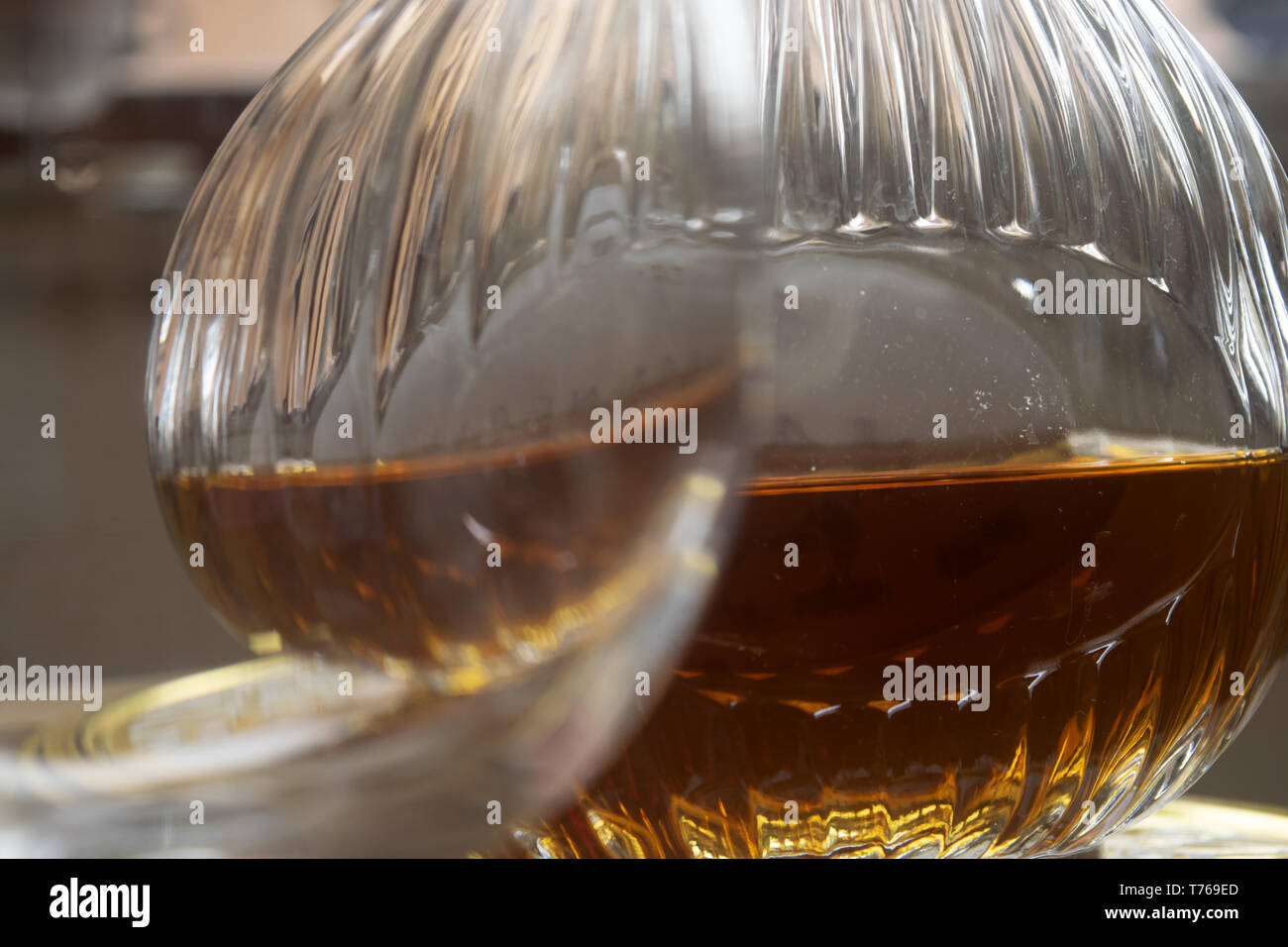 old bottle of aged brandy near an balloon Stock Photo - Alamy