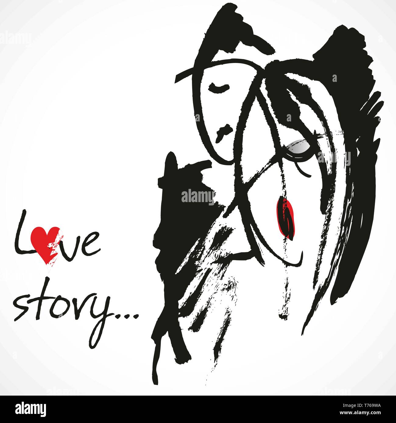 Abstract love background Stock Vector Image & Art - Alamy