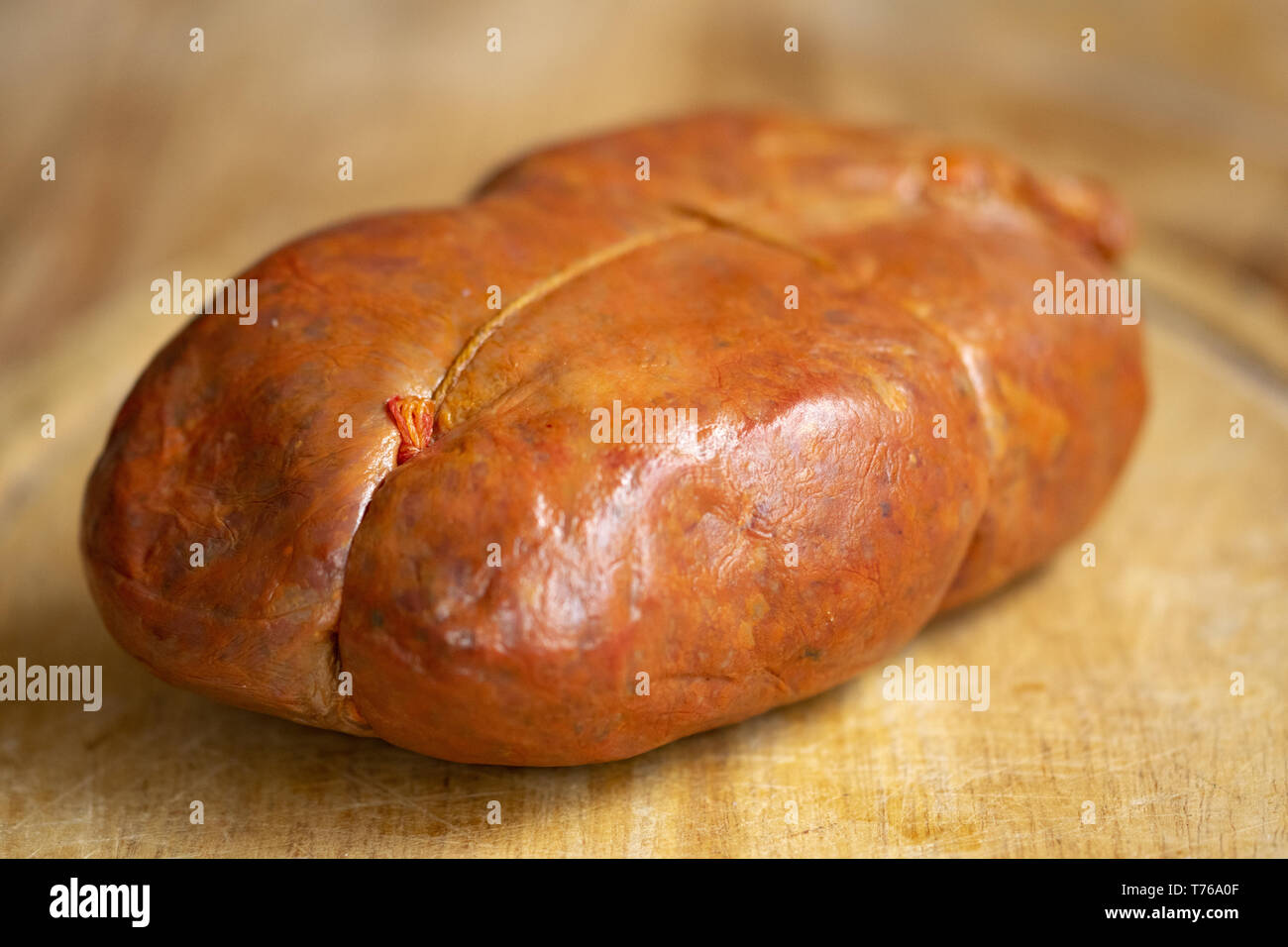 hot calabrian nduja a typical kind of spreadable salami Stock Photo - Alamy