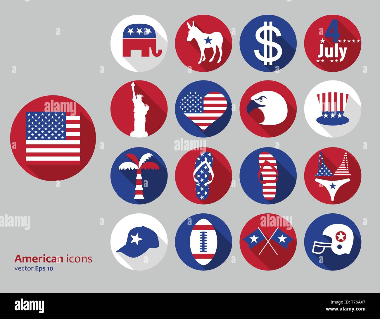 American design elements Stock Vector Image & Art - Alamy