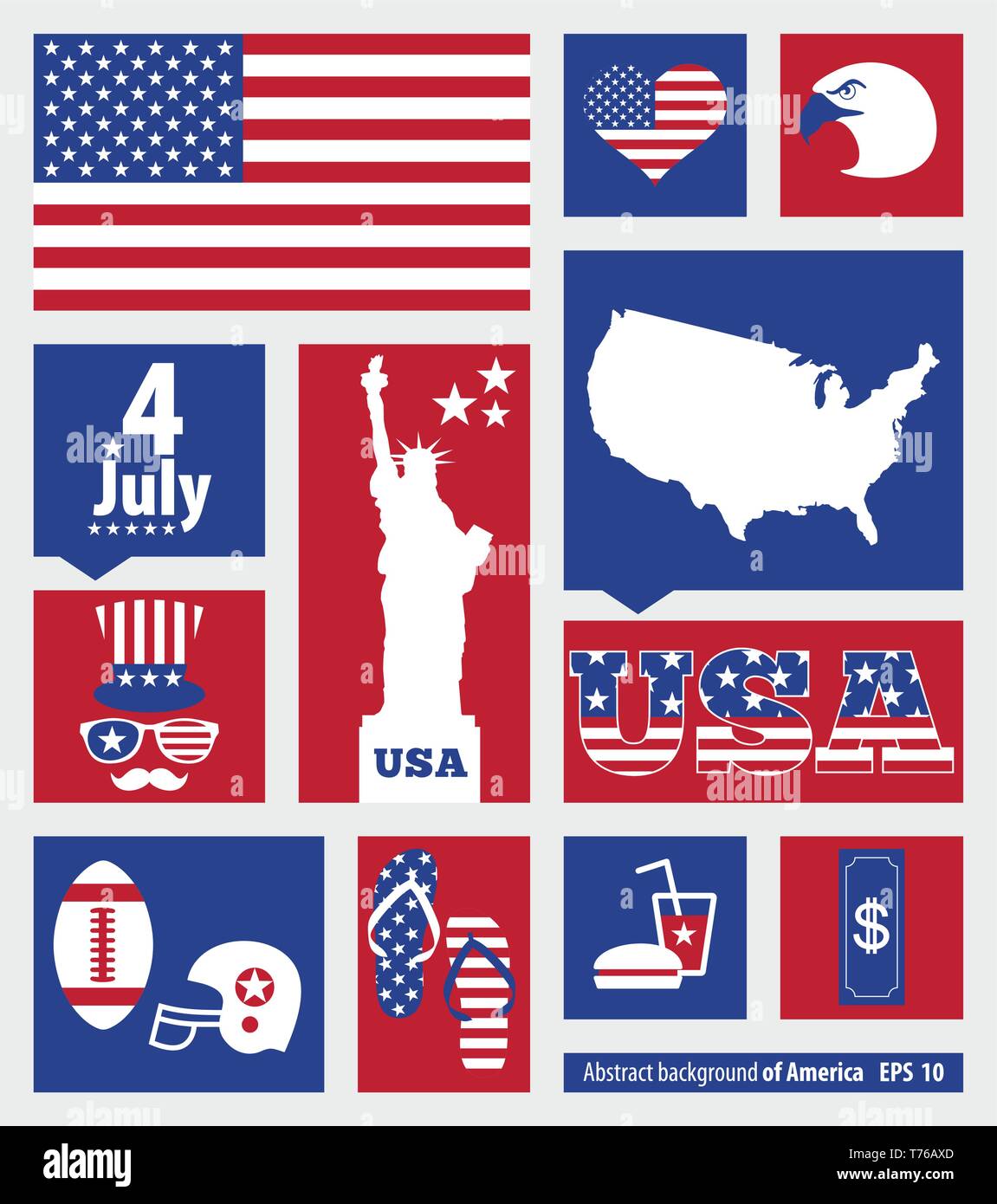 American design elements Stock Vector Image & Art - Alamy