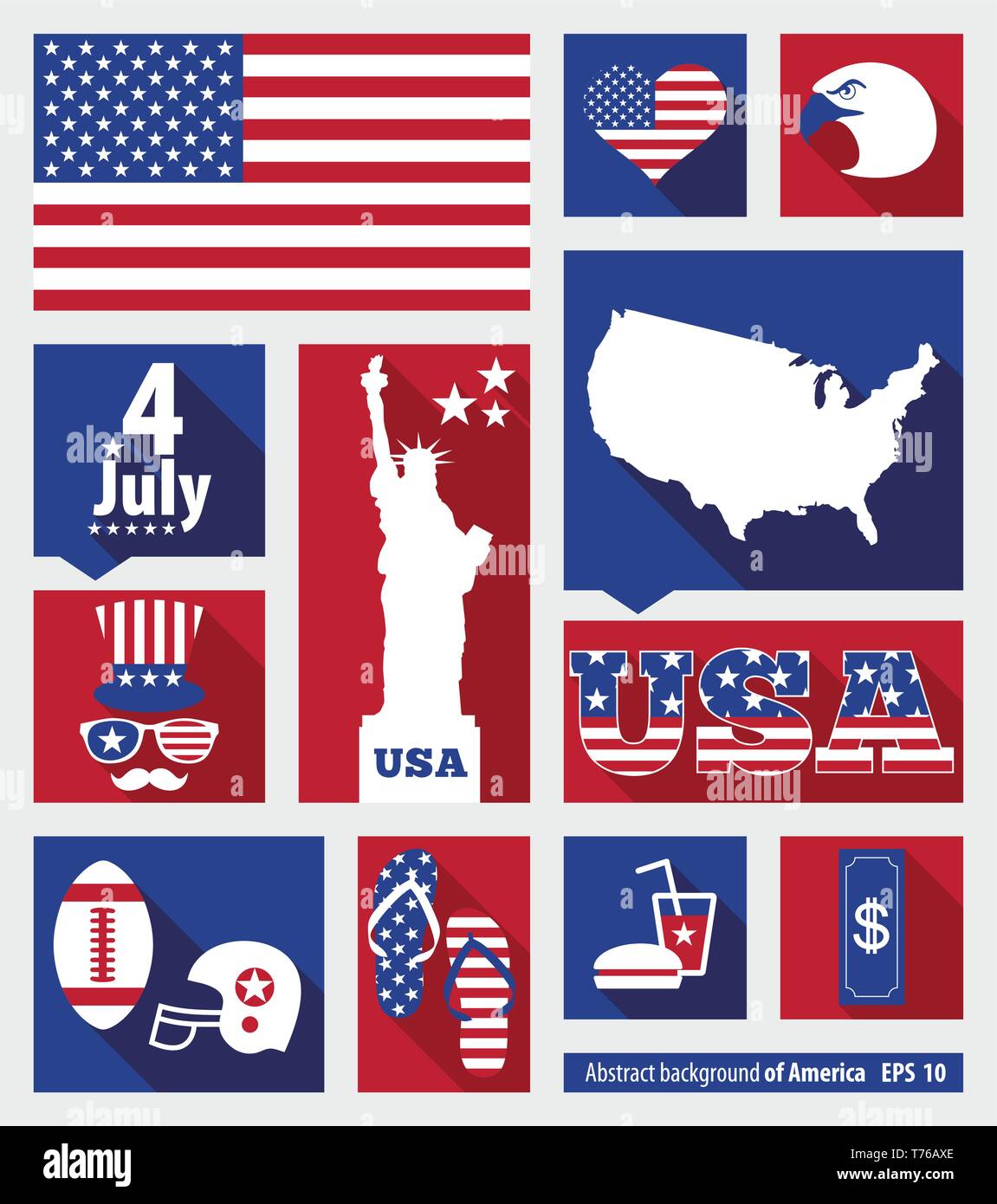 American design elements Stock Vector Image & Art - Alamy