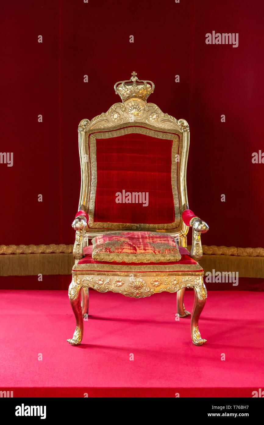 The throne chair of denmark hi-res stock photography and images - Alamy