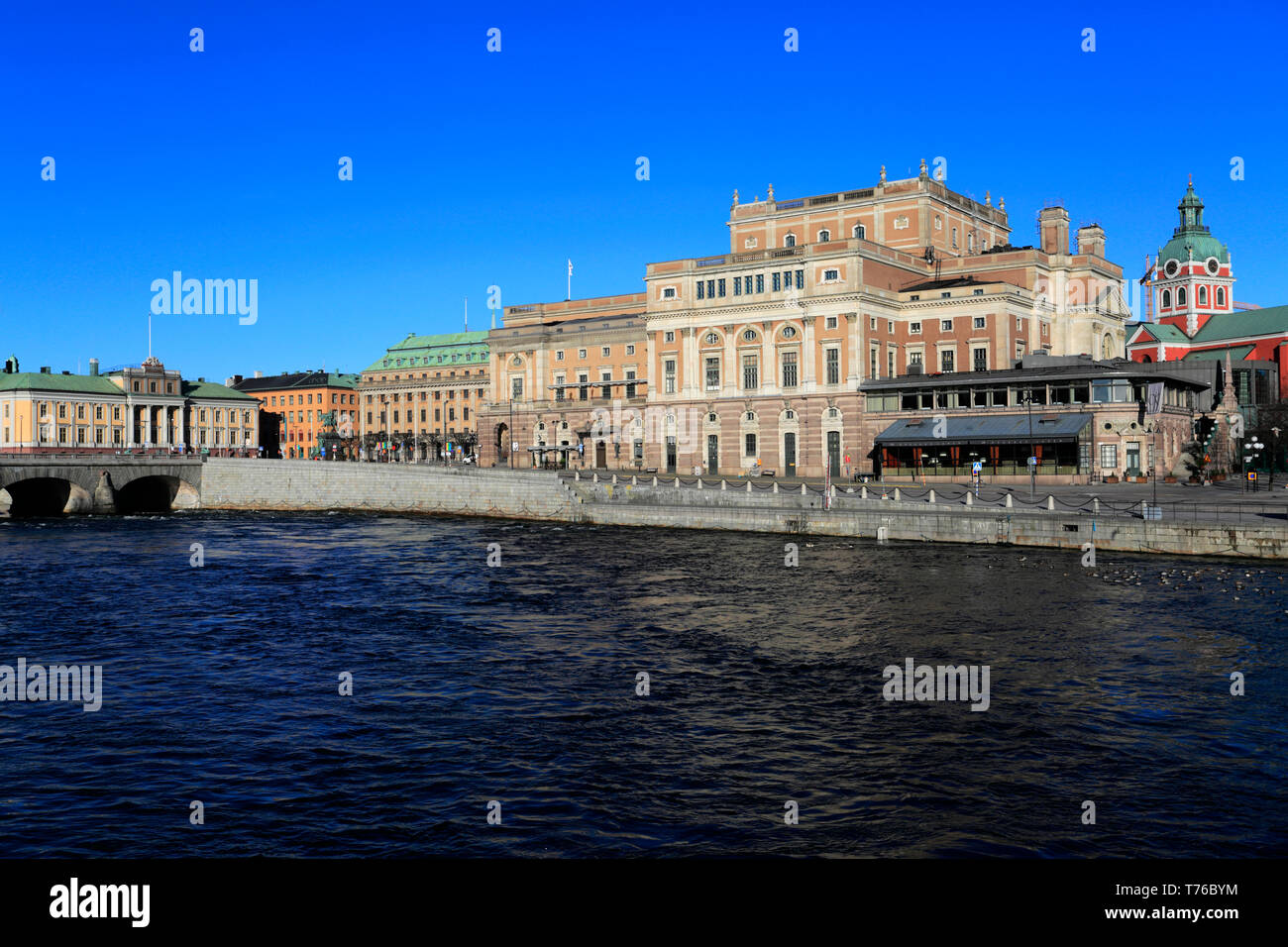 The Royal Swedish Opera House, Stockholm City, Sweden, Europe Stock ...