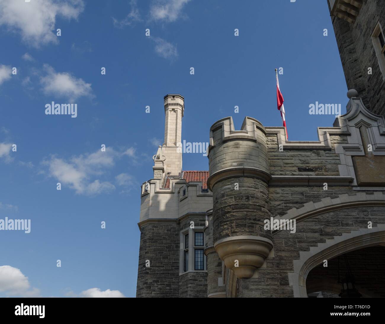 The Casa Loma castle in midtown Toronto, Ontario, Canada Stock Photo ...
