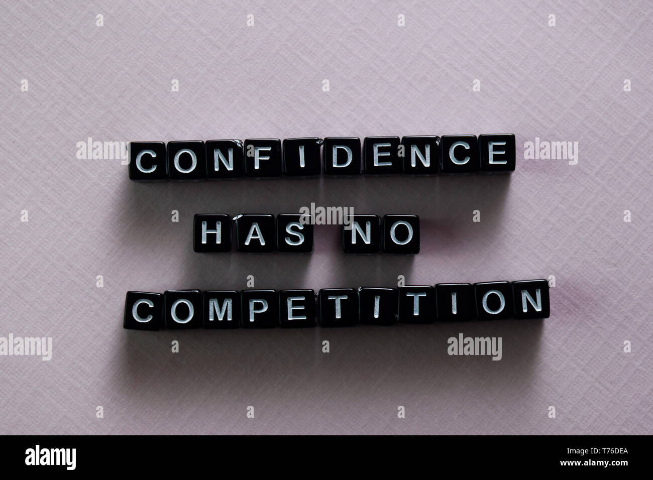 Confidence has no competition on wooden blocks. Motivation and ...