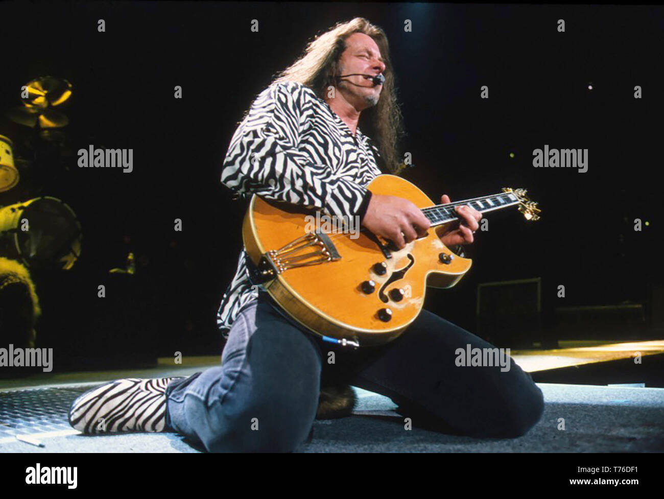 TED NUGENT American rock musician in March 2000. Photo: Jeffrey Mayer ...