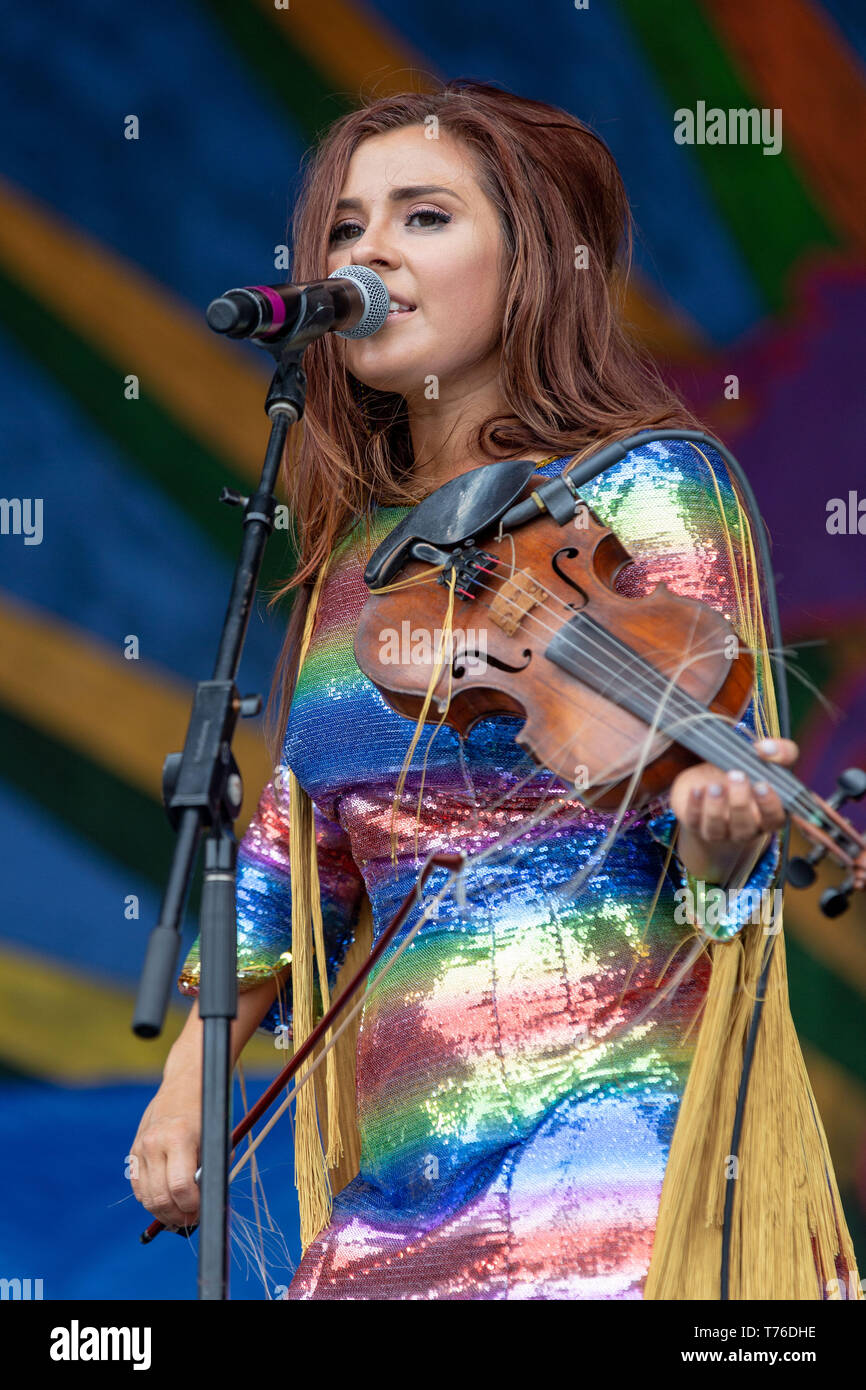 May 4, 2019 - New Orleans, Louisiana, U.S - Musician AMANDA SHAW during ...