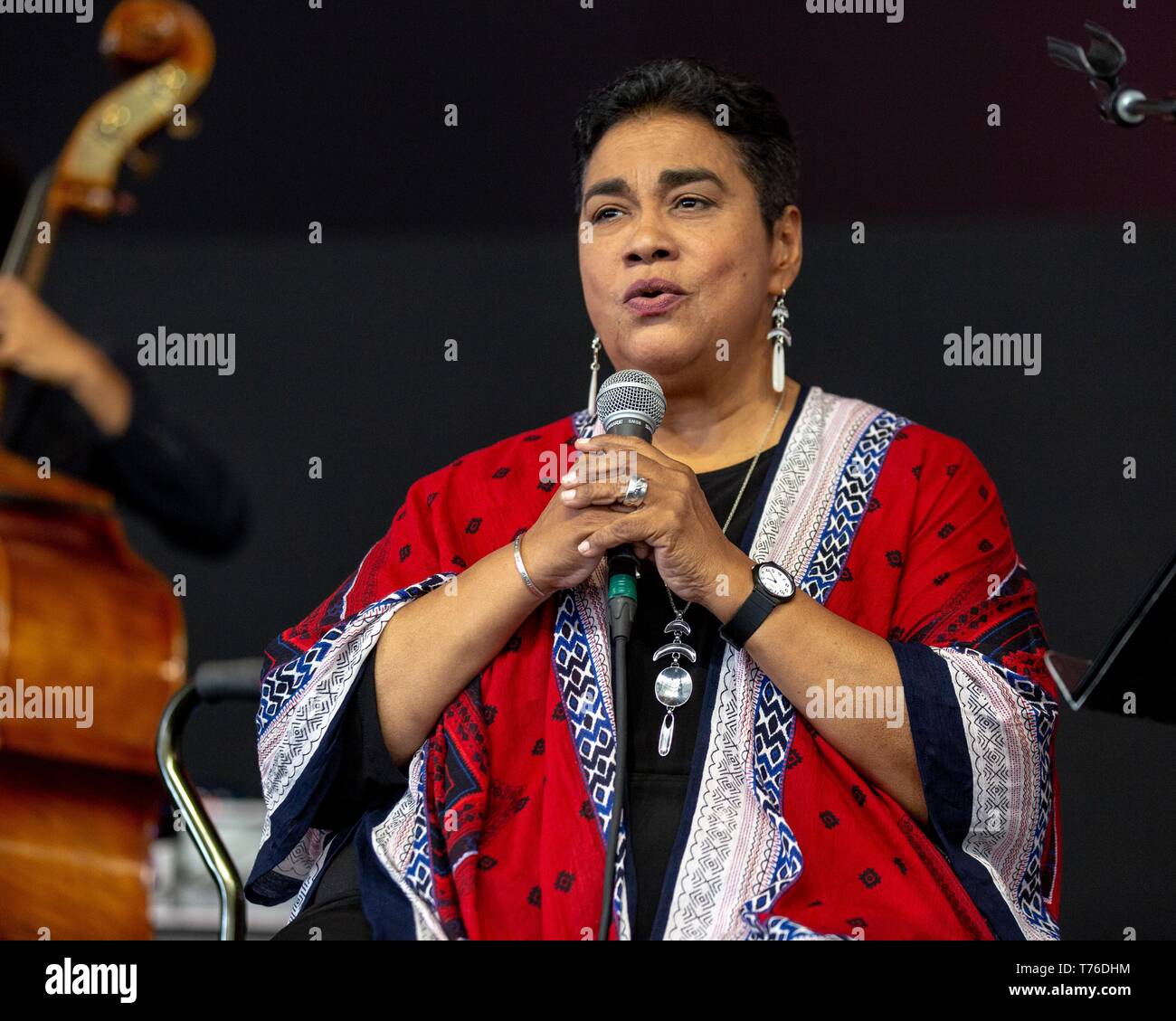 May 4, 2019 - New Orleans, Louisiana, U.S - Singer LEAH CHASE during ...