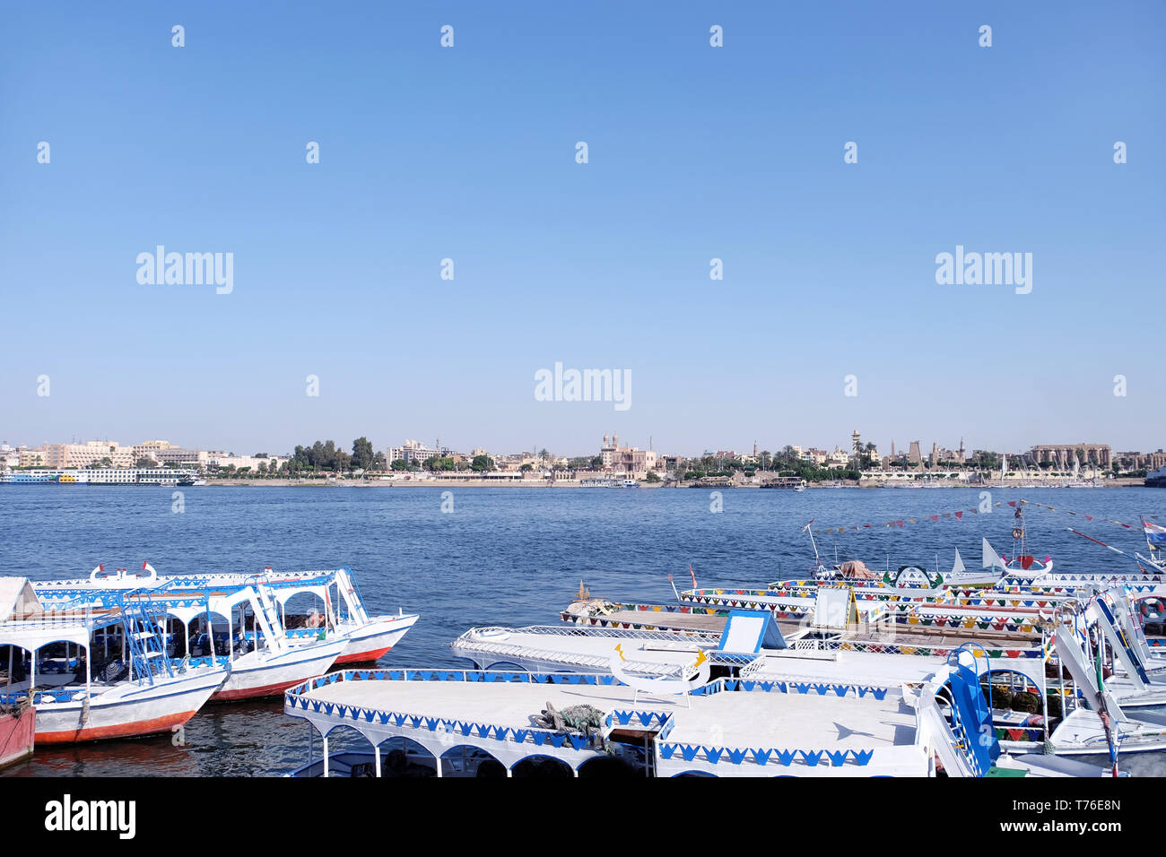 Beautiful view berthed boats hi-res stock photography and images - Alamy