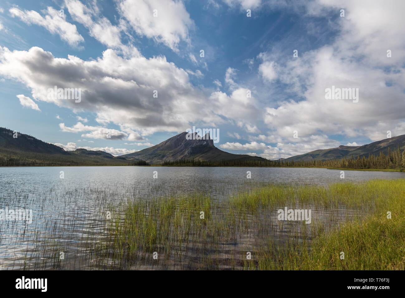 Mount Sukakpak and tundral landscape, Dalton Highway, Brooks Range ...