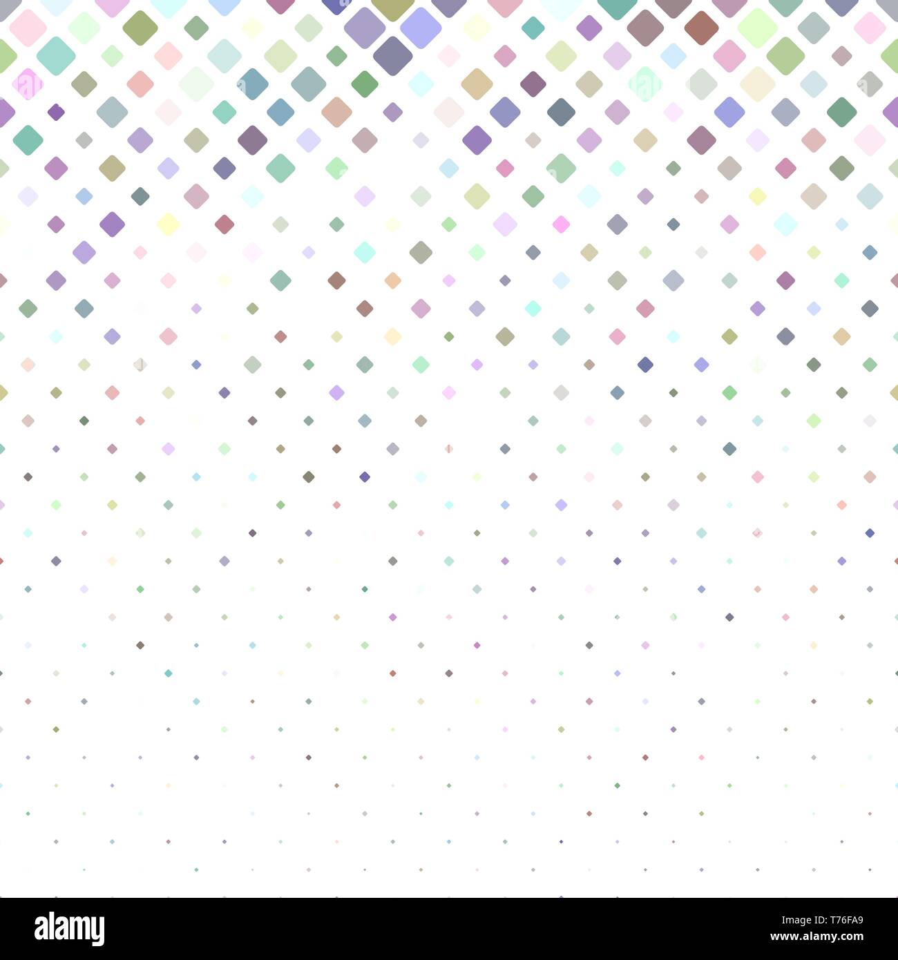 Geometrical rounded square pattern background - vector design from squares Stock Vector Image ...