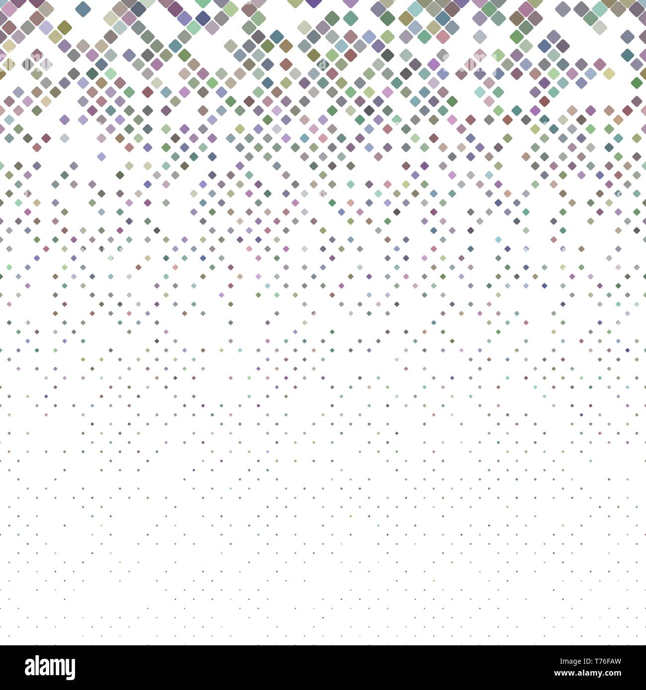 Abstract digital rounded square mosaic pattern background Stock Vector ...