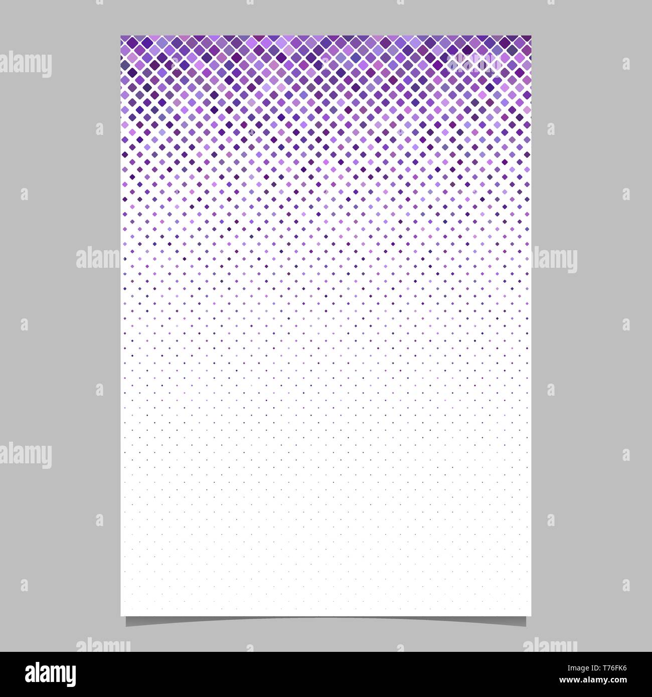 Geometric Diagonal Square Pattern Background Brochure Template