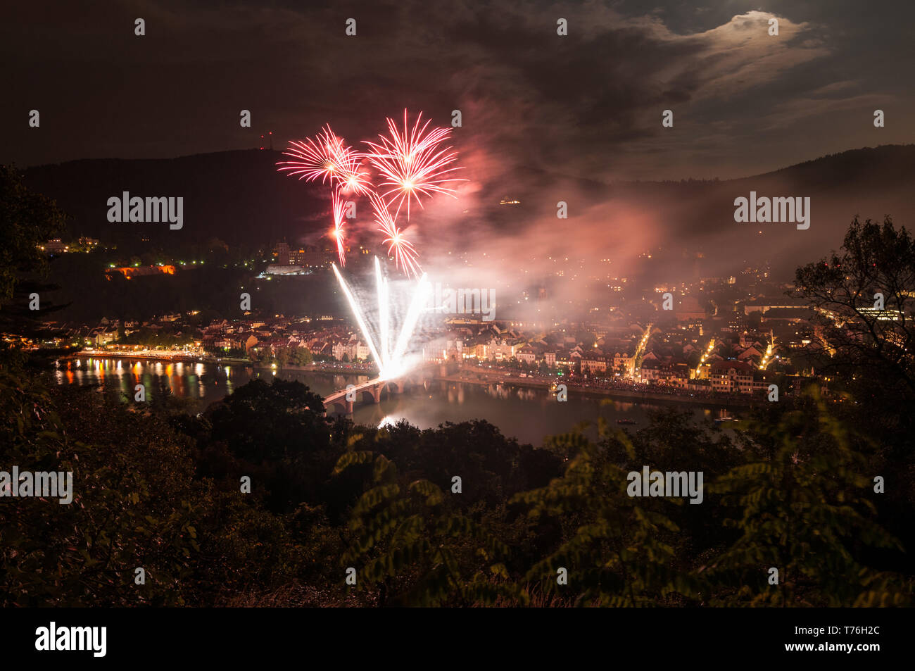 Heidelberg germany fireworks hi-res stock photography and images - Alamy