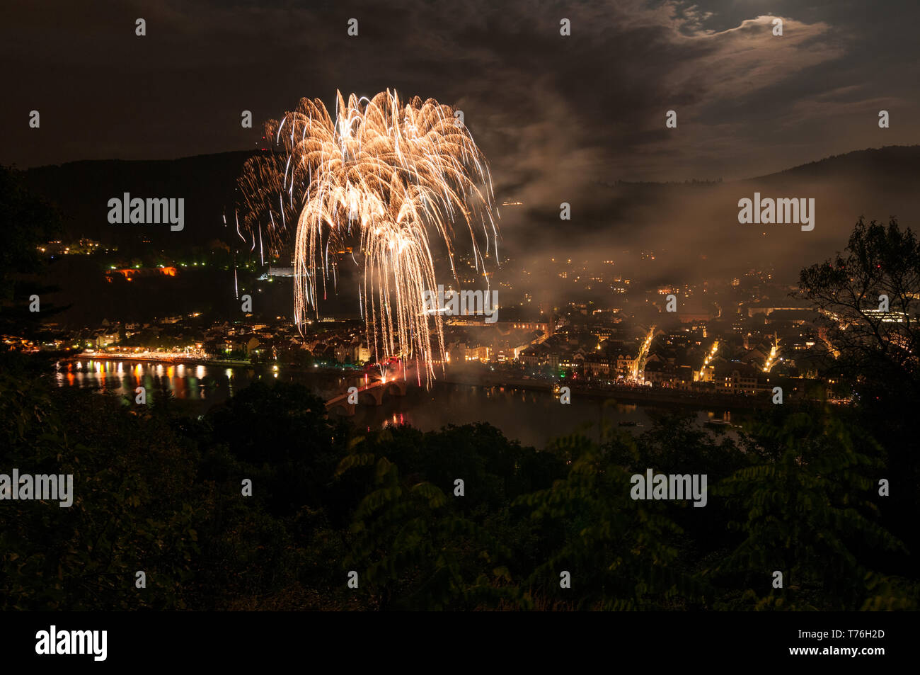 Heidelberg germany fireworks hi-res stock photography and images - Alamy