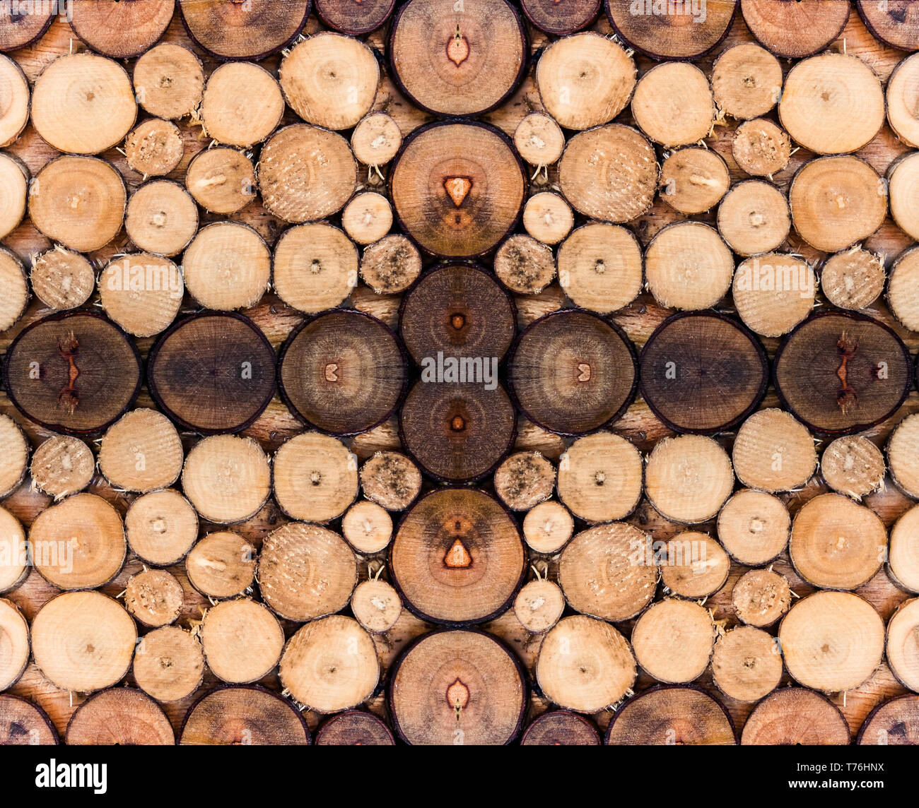 Wood log brown overlay pattern background Stock Photo - Alamy