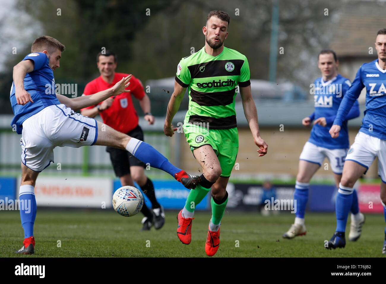 Christian Doidge for Forest Green Rovers FC vs Macclesfield Town FC, at ...