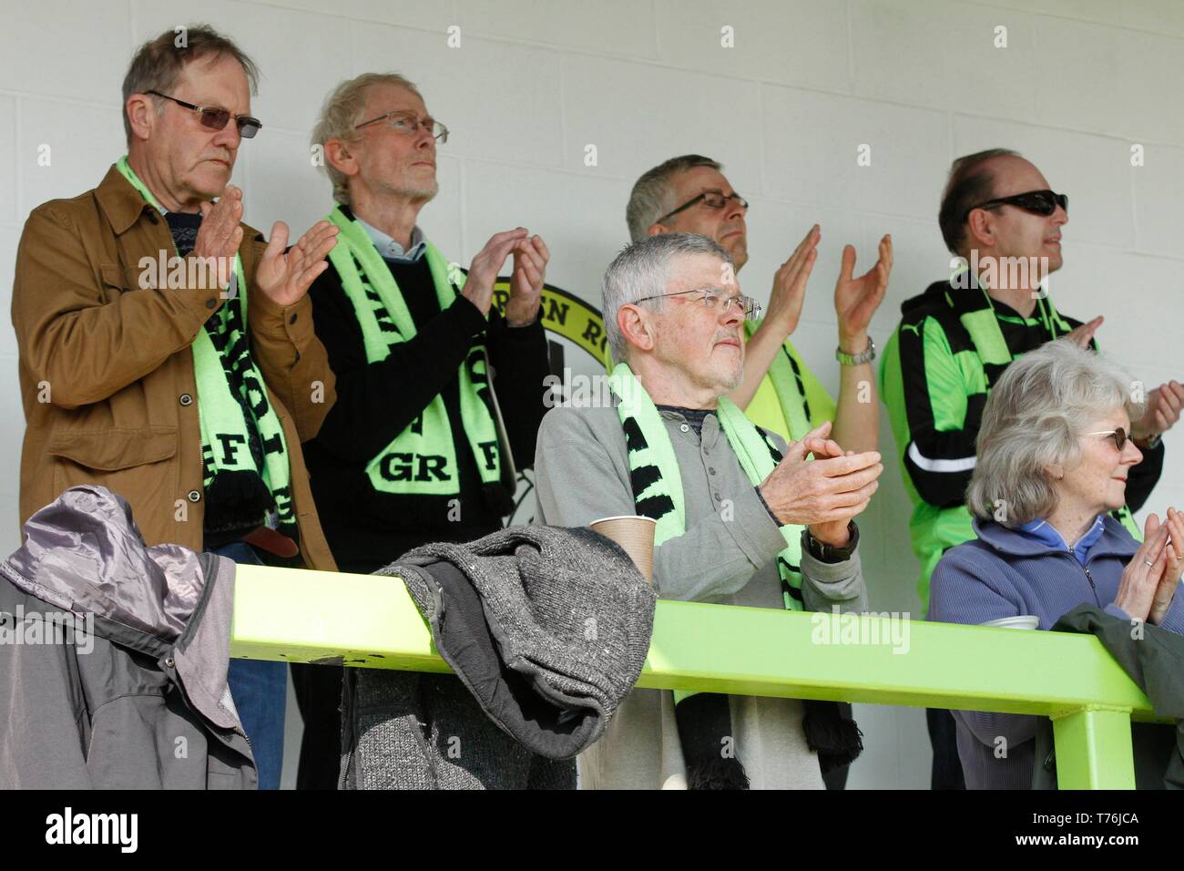 One minute applause in memory of Trevor Horsley, former FGR chairman ...